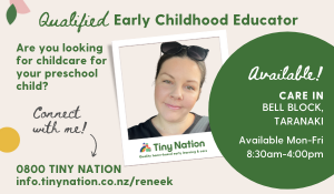 Tiny Nation Educator - Taranaki - Renee